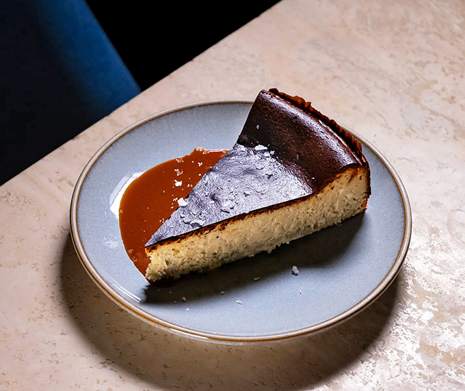This Earl Grey Basque cheesecake balances tannic tea notes with creamy sweetness&mdash;the kind of dessert that silences a table with its brilliance.
