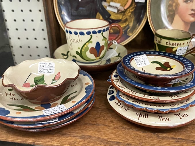 Hand-painted ceramic tableware that would make your tea parties Instagram-worthy before Instagram was even a thing.