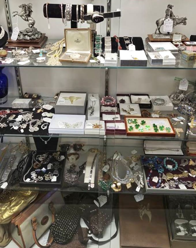 Beneath the glass lies a glittering universe of personal history&mdash;each brooch, necklace and ring once marked special moments before finding its way here.