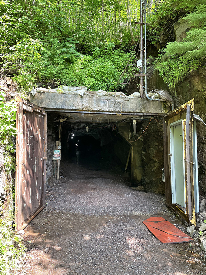The portal between worlds &ndash; this unassuming mine entrance leads to an underground labyrinth stretching miles beneath Michigan soil.