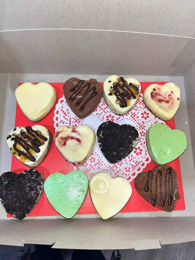 These heart-shaped mini cheesecakes aren't just adorable, they're portion-controlled indulgences that let you say "I've only had one cheesecake today!"