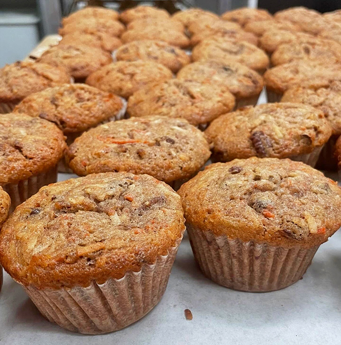 These aren't just muffins&mdash;they're an excuse to eat cake for breakfast while maintaining the moral high ground of "but it's a breakfast food!"