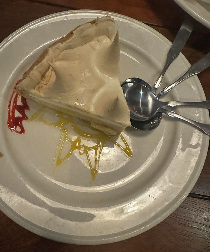 Rebecca's Key Lime Pie – tangy, sweet perfection that makes you wonder if they've somehow bottled Florida sunshine in dessert form.