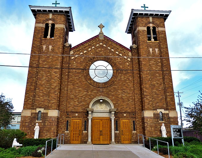 Impressive twin towers and stunning brickwork showcase the craftsmanship of immigrant builders who made Ishpeming home.