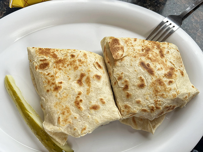 The humble tuna wrap achieves that elusive perfect ratio of filling to wrapper, making lunchtime something to look forward to.