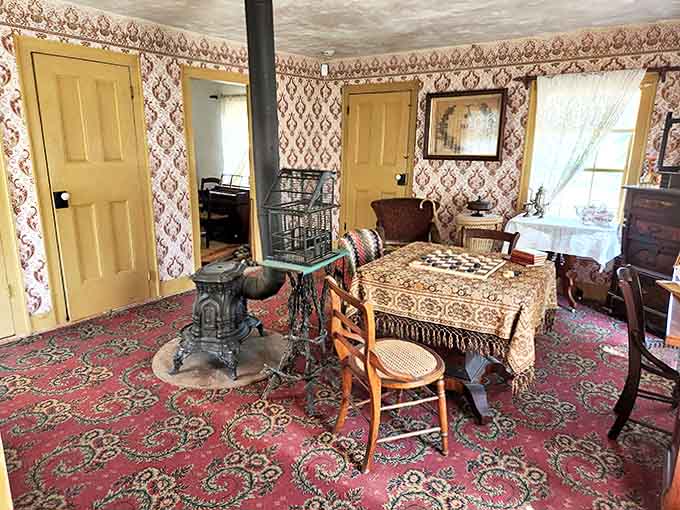 Victorian parlors were basically the original Instagram-worthy rooms, just with more doilies and fewer ring lights.