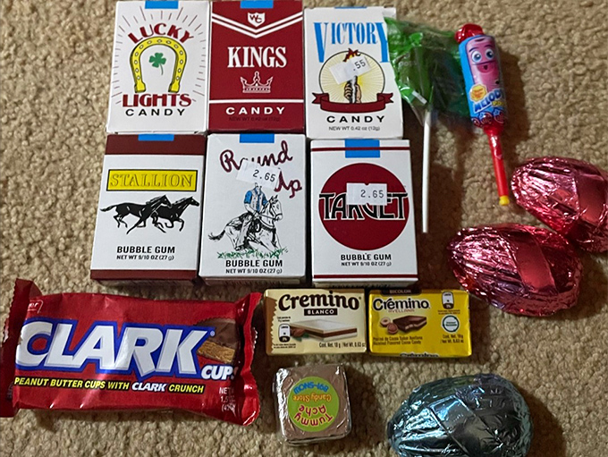 Cigarette-shaped candy boxes that once scandalized parents now trigger waves of nostalgia in grown-up candy lovers.