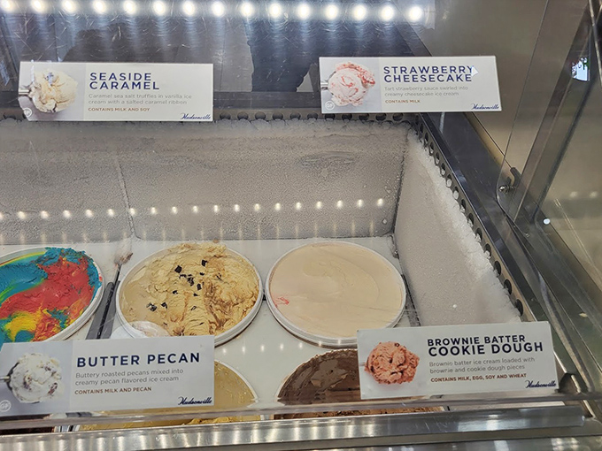 Ice cream flavors that read like poetry &ndash; "Seaside Caramel" and "Strawberry Cheesecake" aren't just desserts, they're destinations.