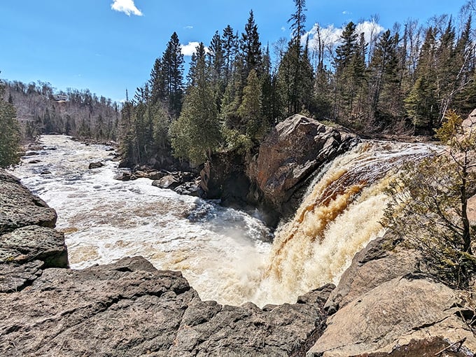 Lake Superior flexes its muscles with waves that remind you why they call it a Great Lake and not just a Pretty Good Lake.