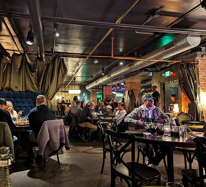 Diners: Conversations flow as freely as the cocktails in this dimly lit sanctuary where phones stay pocketed and moments are savored.