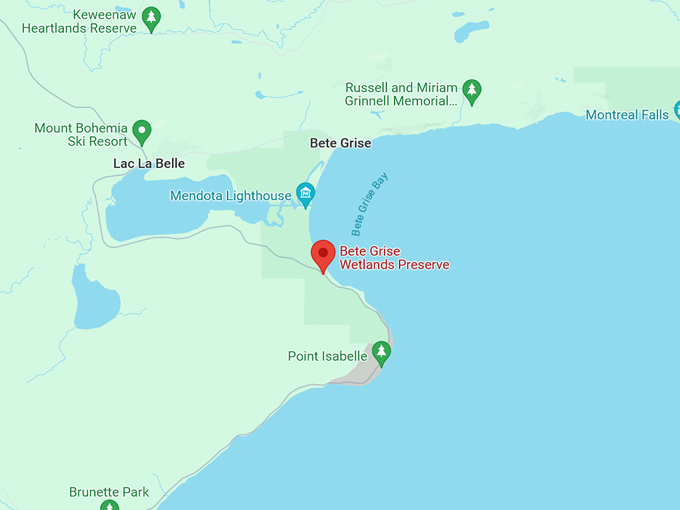 Bete Grise Wetlands Preserve 10 Map