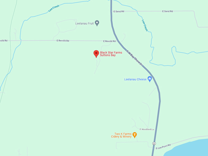 Black Star Farms 10 map