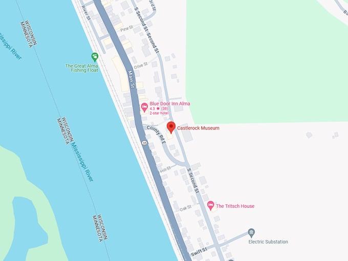 Castlerock Museum 10 map