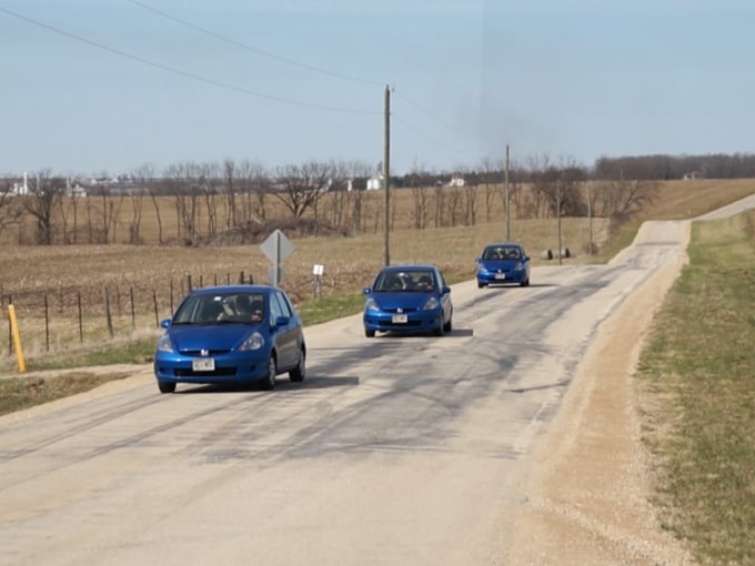 County Road U Gravity Hill 2