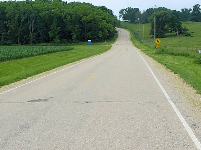 County Road U Gravity Hill 8