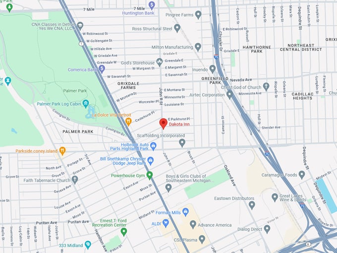 Dakota Inn Rathskeller 10 map