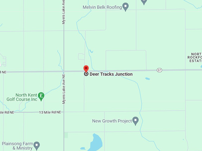 Deer Tracks Junction 10 map