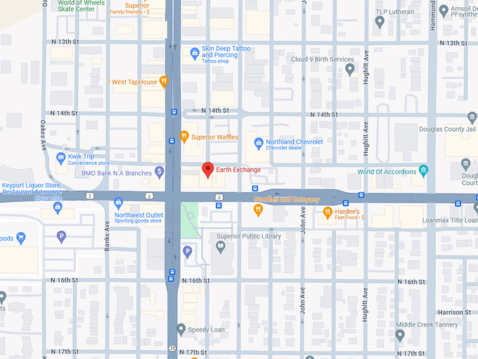 Earth Exchange 10 map