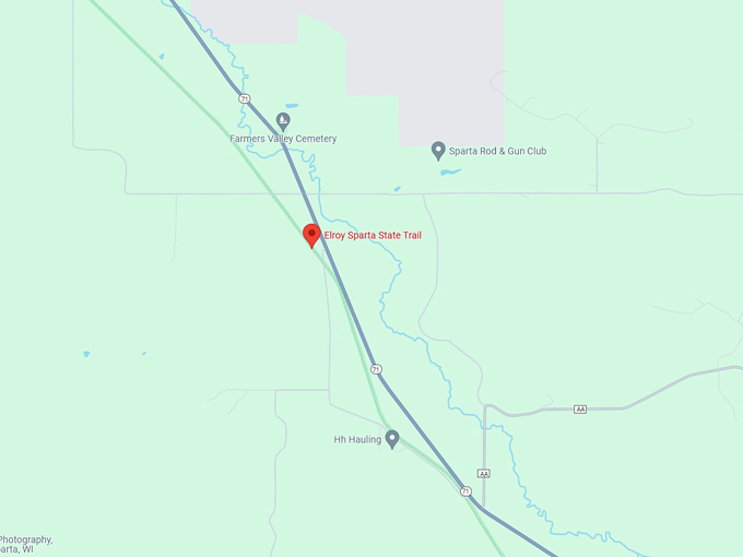 Elroy-Sparta State Trail 10 map