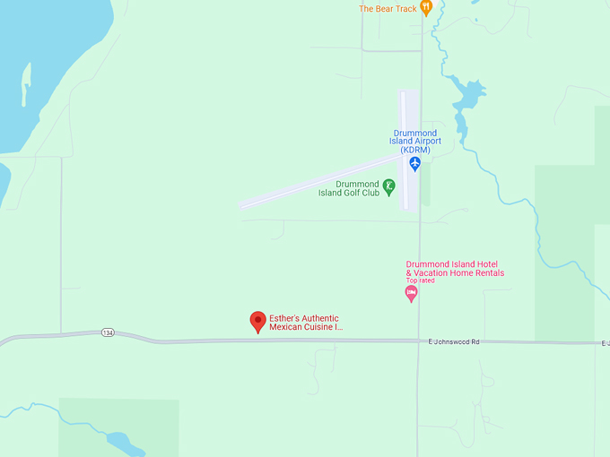 Esther's Authentic Mexican Cuisine 10 map