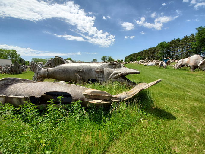 FAST Fiberglass Mold Graveyard Paul Bunyan 5