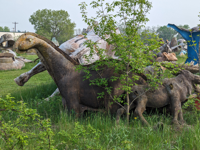 FAST Fiberglass Mold Graveyard Paul Bunyan 8