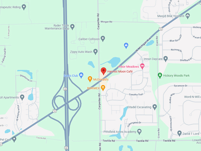 Harvest Moon Caf&eacute; 10 map