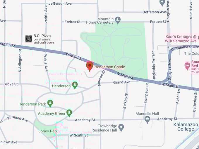 Henderson Castle 10 Map