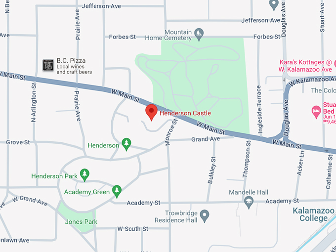 Henderson Castle 10 Map
