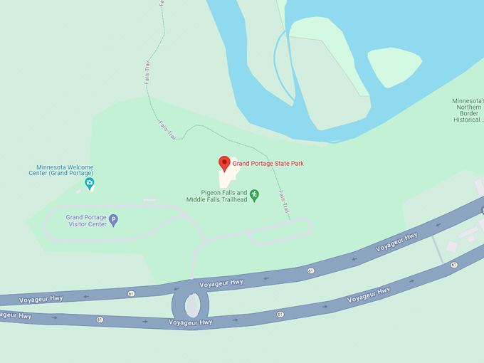 High Falls Trail 10 map