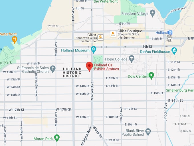 Holland Oz Exhibit 10 Map