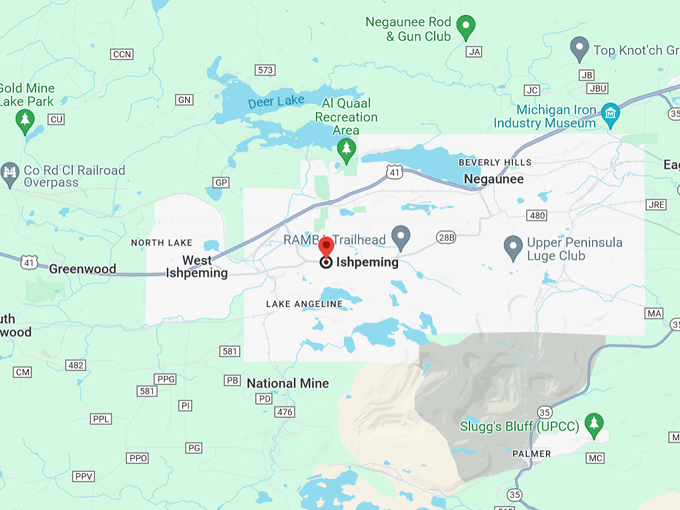 Ishpeming 10 Map