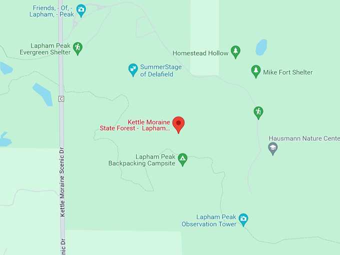 Kettle View Trail 10 Map