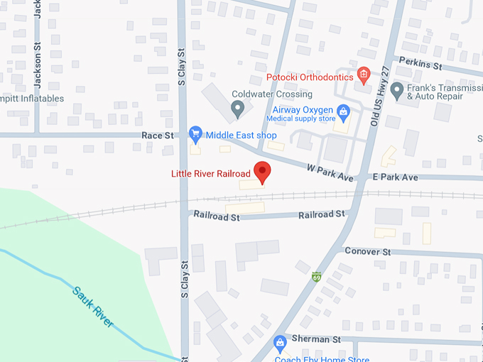 Little River Railroad 10 Map