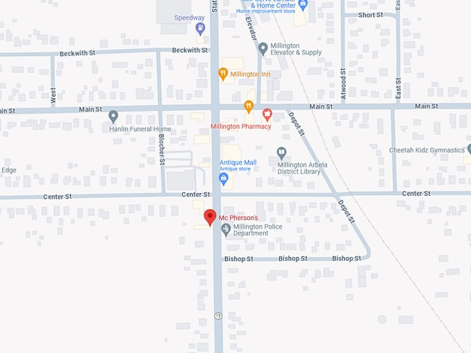 McPherson’s Family Restaurant map