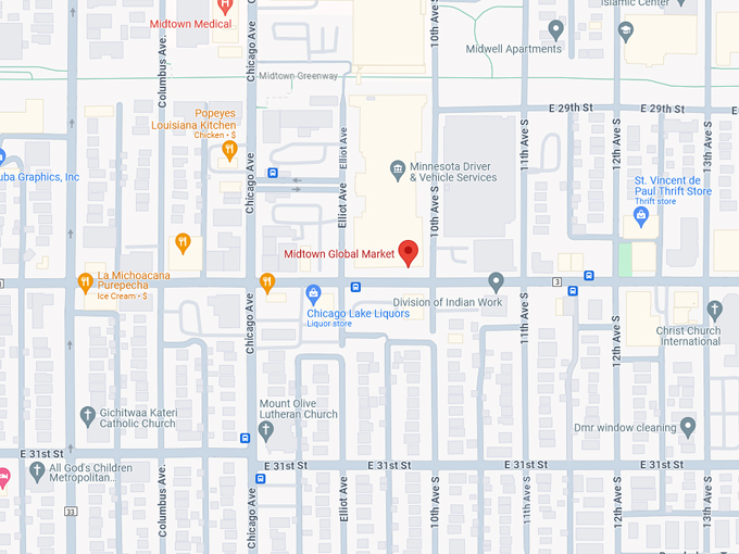 Midtown Global Market 10 map