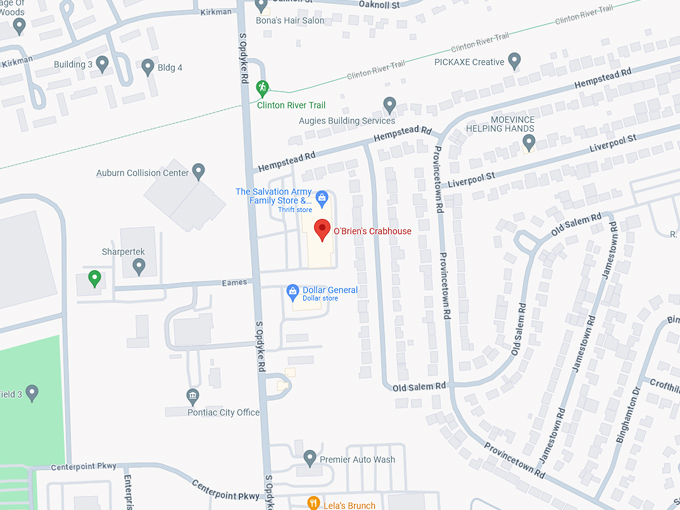 obriens crabhouse 10 map