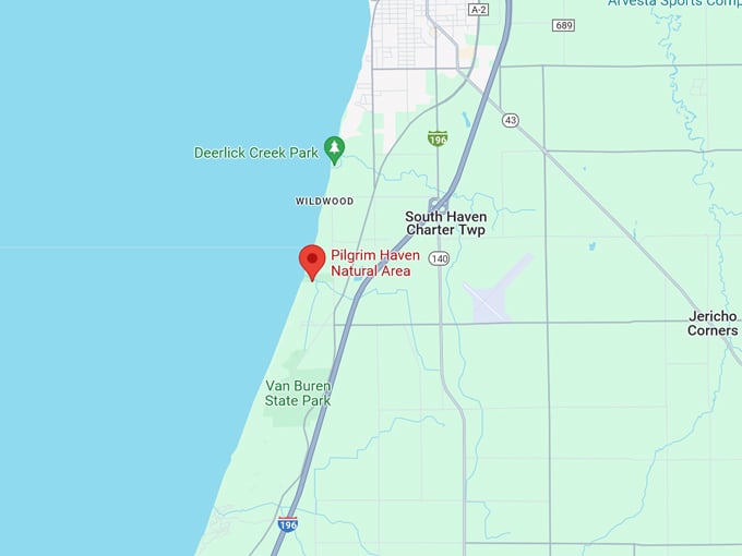 Pilgrim Haven Natural Area 10 Map