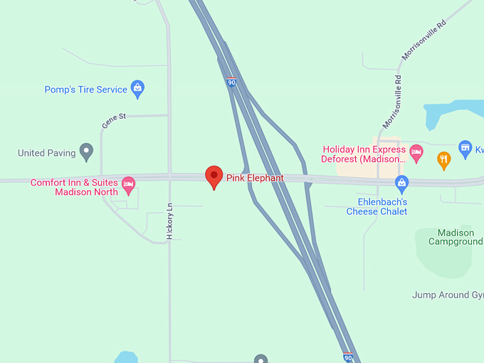 Pink Elephant 10 Map