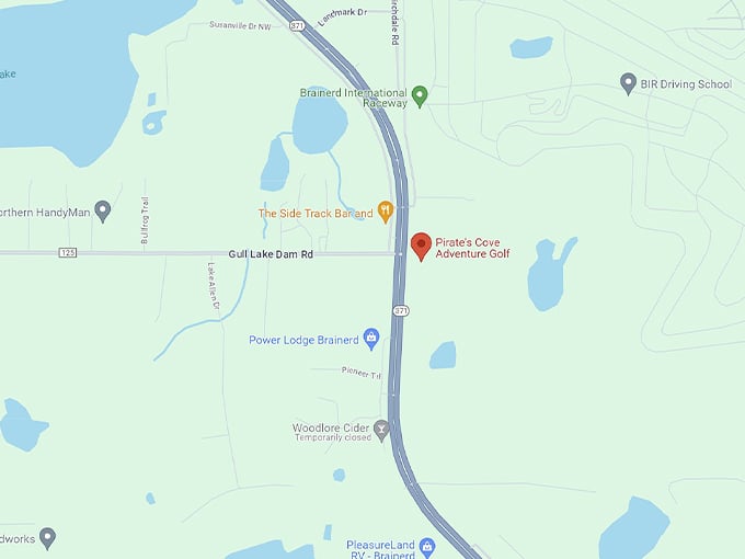 pirates cove adventure golf 10 map