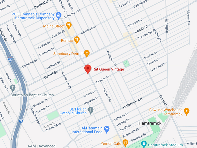 Rat Queen Vintage 10 Map