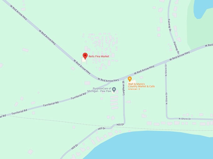 Reits Flea Market 10 map