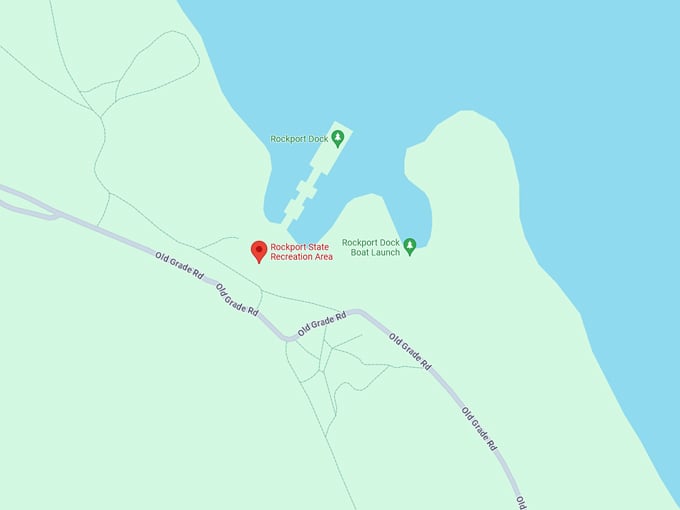 Rockport Quarry and Sinkhole Loop 10 map