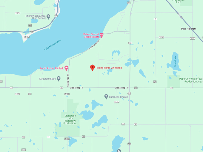 Rolling Forks Vineyards 10 map