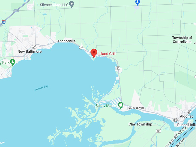 the island grill club house 10 map