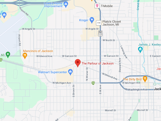 The Parlour of Jackson 10 Map