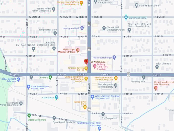 The Whitehouse Restaurant 10 map