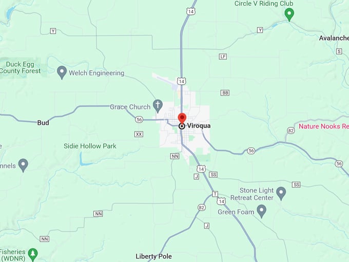 Viroqua 10 Map
