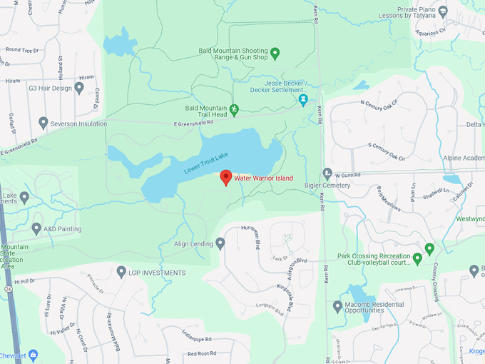 Water Warrior Island 10 map