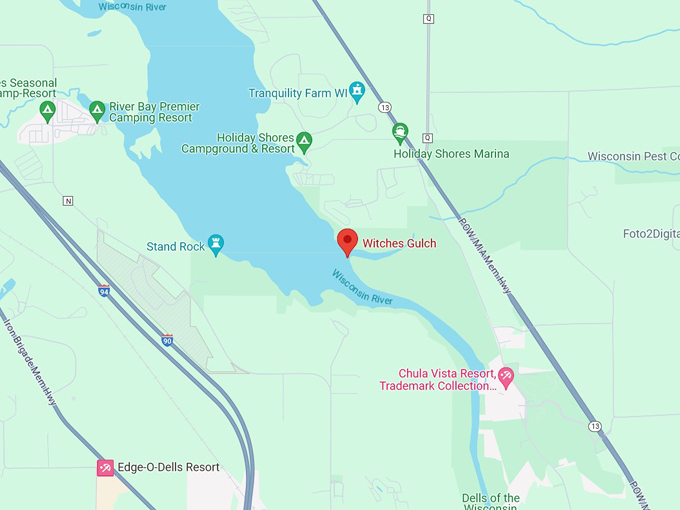 witches gulch 10 map